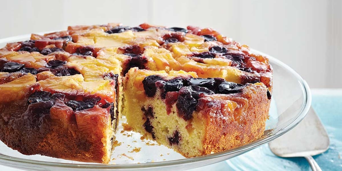 Pineapple Upside Down Cake with Caramelized Topping - My Cake Hub